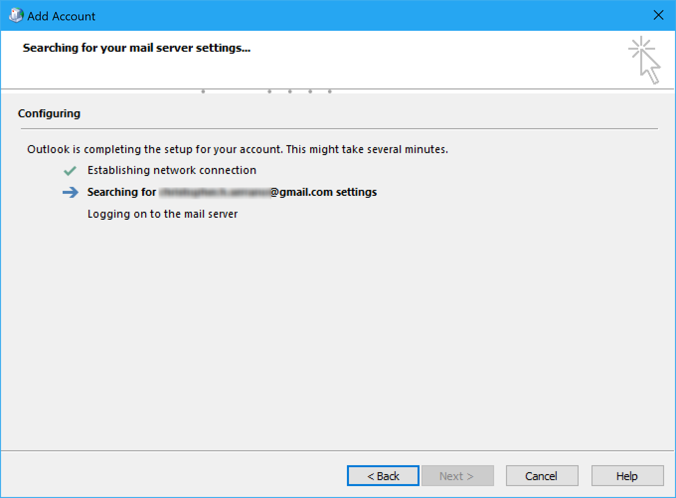 Integration of Google Gmail In Outlook 2016 Through IMAP Configuration ...