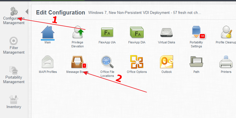Test filters - Message box test – Liquidware Customer Support